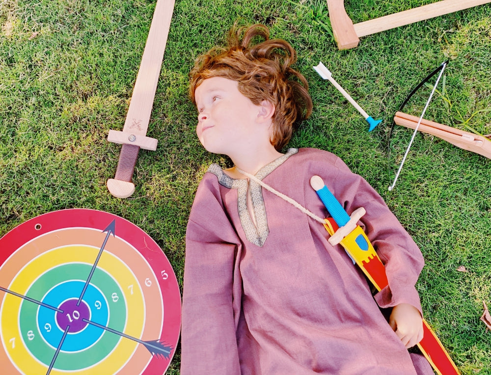 Wooden Sword, Shield, Axe, Bow & Arrow Toys | AU — Page 3 — Oskar's ...