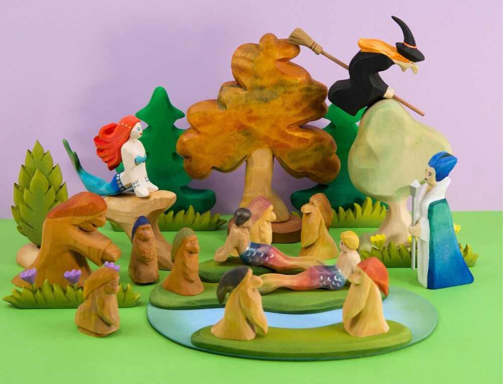 Handmade Wooden Toys - Peg Dolls & People - Australia — Oskar's Wooden Ark