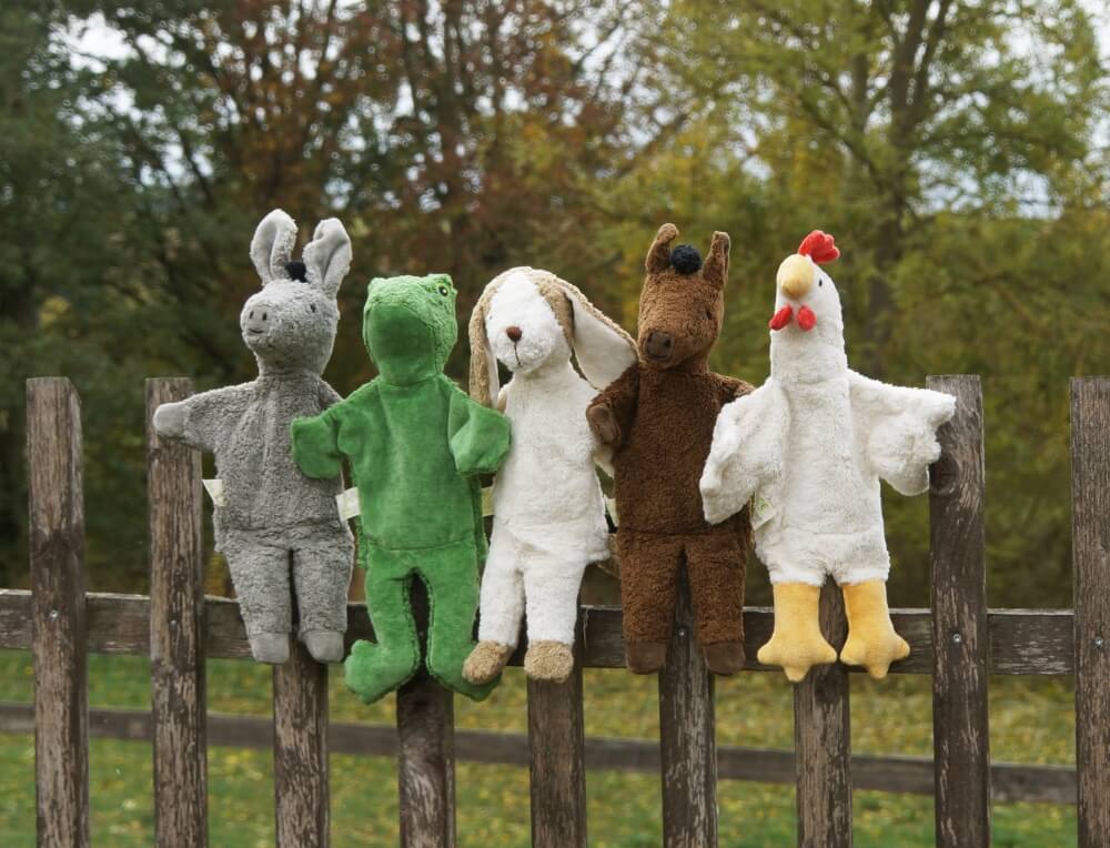 Organic Cotton Hand Puppets & Bags | Senger Naturwelt — Oskar's Wooden Ark
