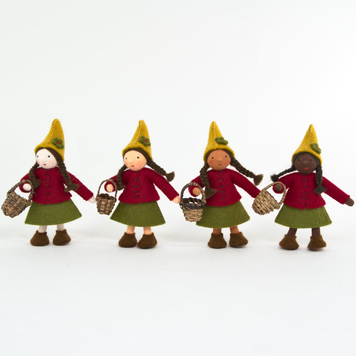 Ambrosius Dwarf Family Mother Felt Toys Australia — Oskar's Wooden Ark