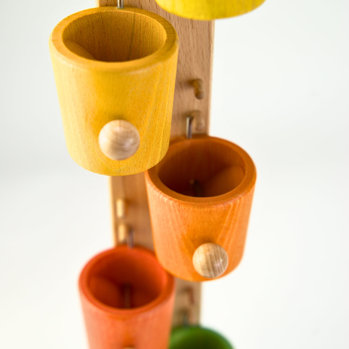 Beck Roller Cups Rainbow — Oskar's Wooden Ark
