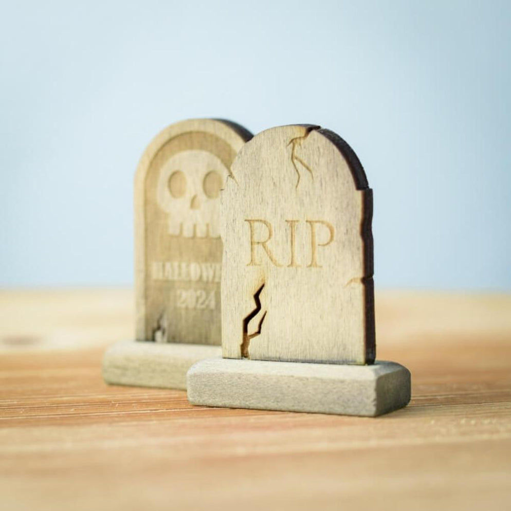 BumbuToys Wooden Gravestones - Set of 2 | Wide Range of Bumbu Toys in ...