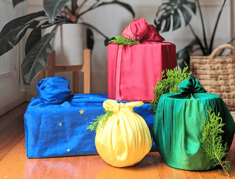 Furoshiki Gift Wrapping with Sarah's Silks | Eco-Friendly Christmas ...
