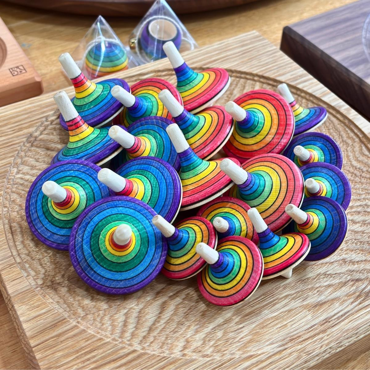 Wooden Spinning Tops & Traditional Toys | Australia — Oskar's Wooden Ark