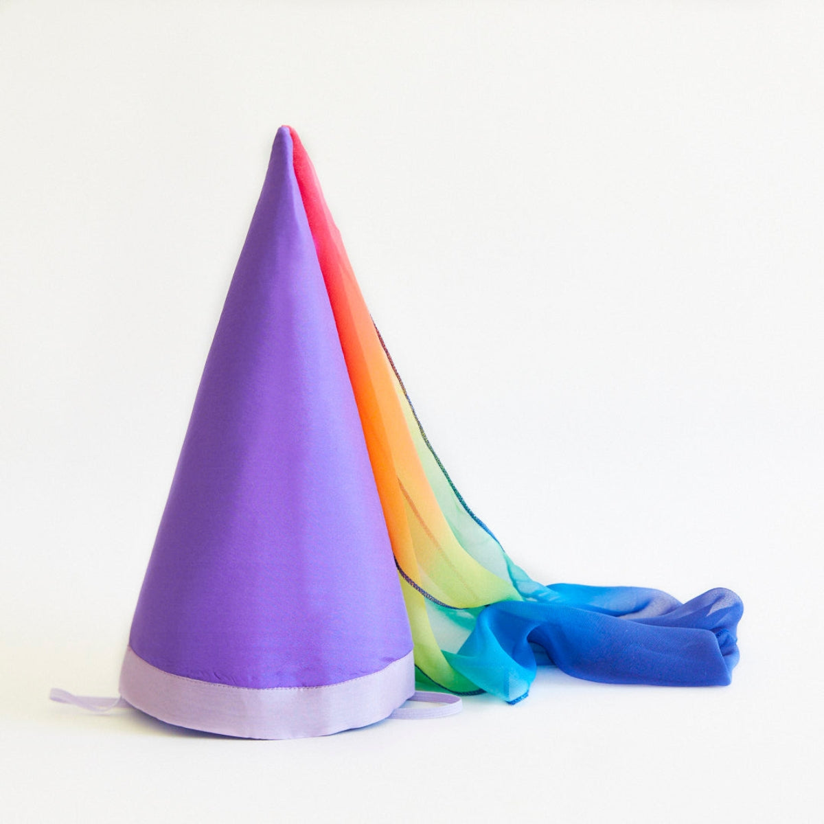 Sarah's Silks Rainbow Circus Hat from Oskar's Wooden Ark