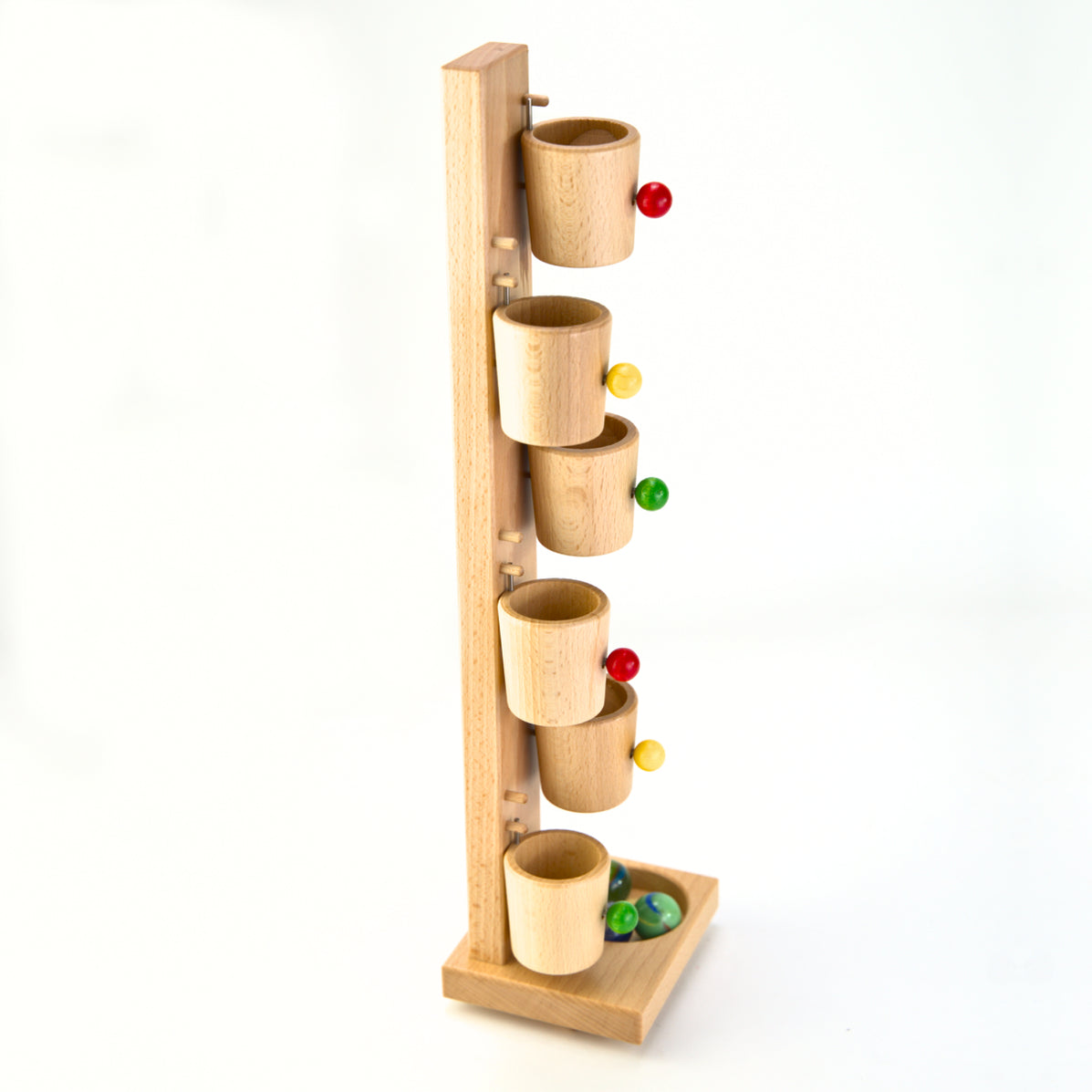 Beck Roller Cups Natural — Oskar's Wooden Ark