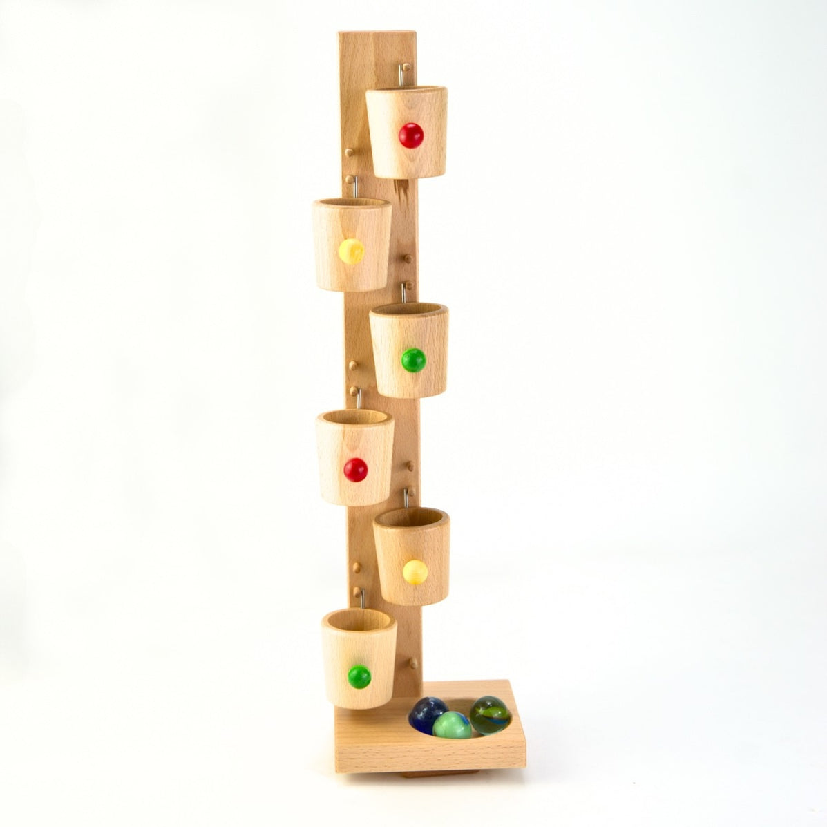 Beck Roller Cups Natural — Oskar's Wooden Ark