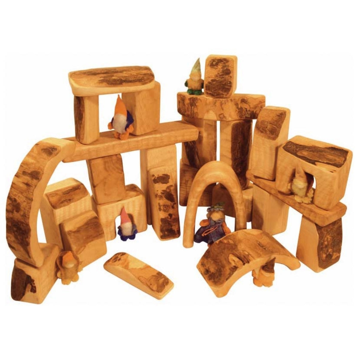 Bikeho Building Blocks 25 Pieces - Oskar's Wooden Ark Australia