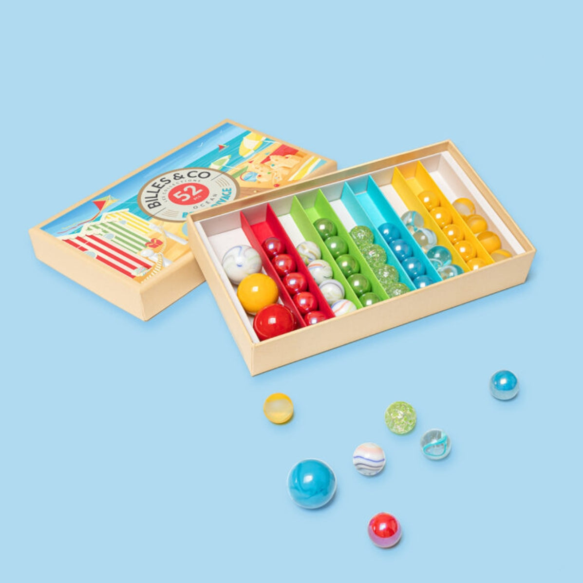 Billes & Co Marbles Box - Beautiful Shoreline, Large - Australia ...