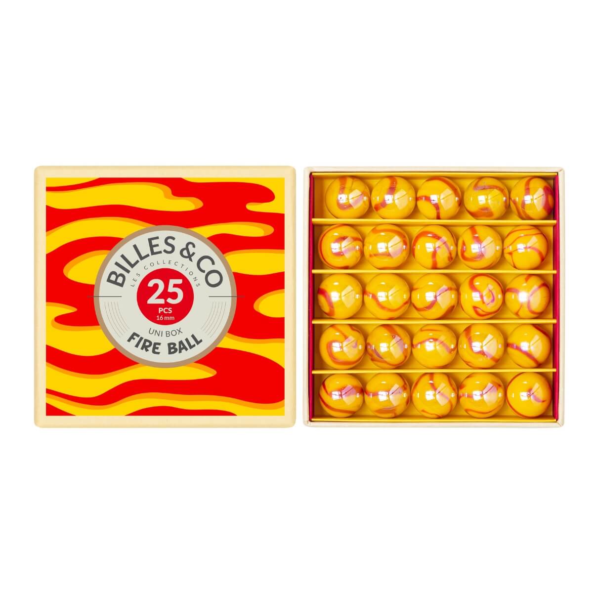 Billes & Co Marble Treasure Uni Box - Fire Ball, Small - Australia ...