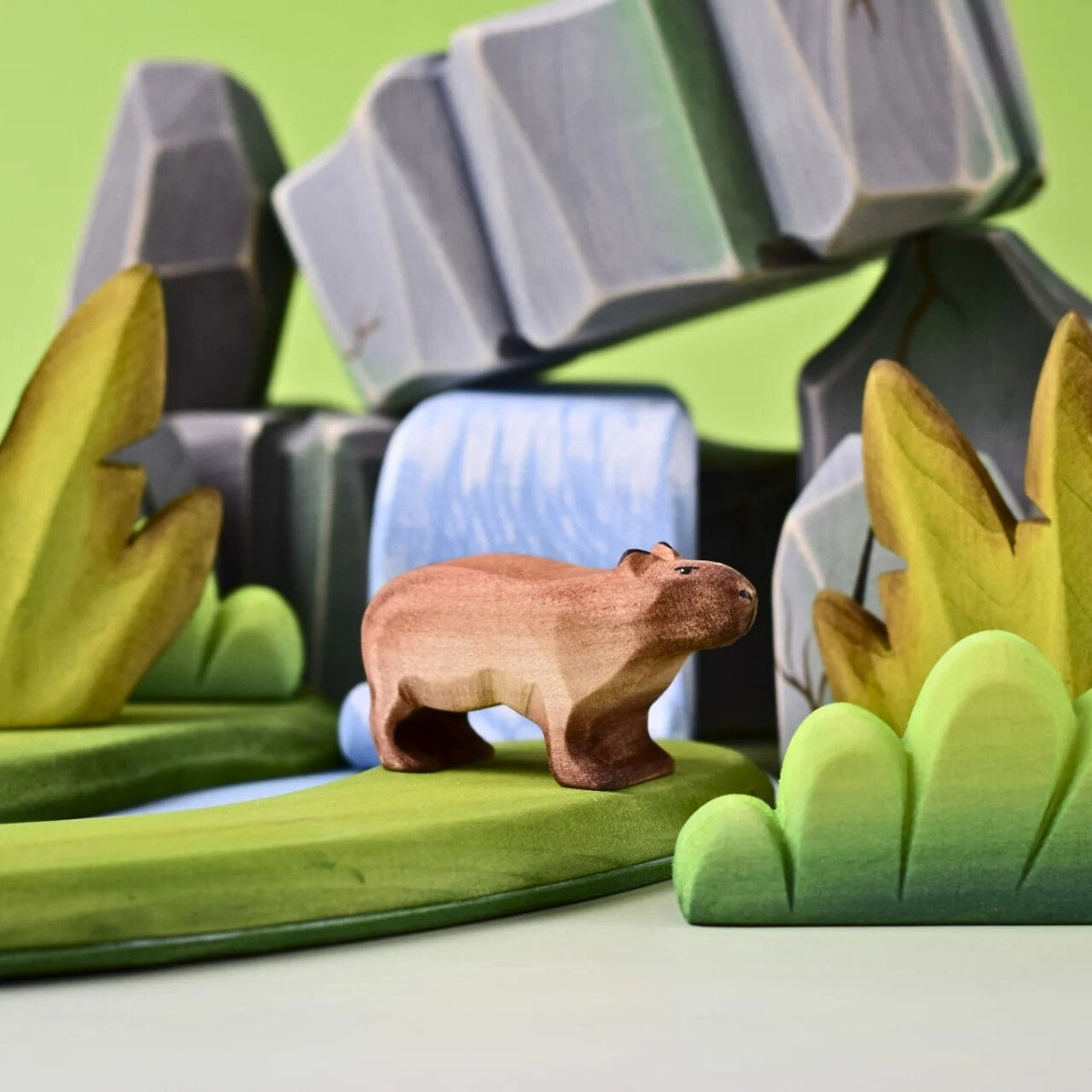Bumbu Toys Wooden Capybara - Australia — Oskar's Wooden Ark