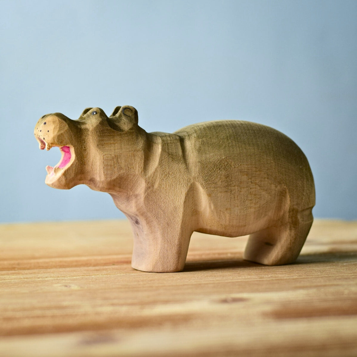 Bumbu Toys Wooden Animal - Hippopotamus - Australia — Oskar's Wooden Ark