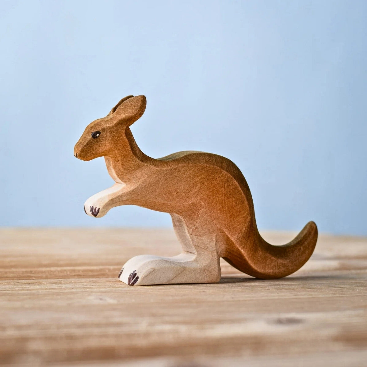 Bumbu Toys Wooden Kangaroo - Australia — Oskar's Wooden Ark