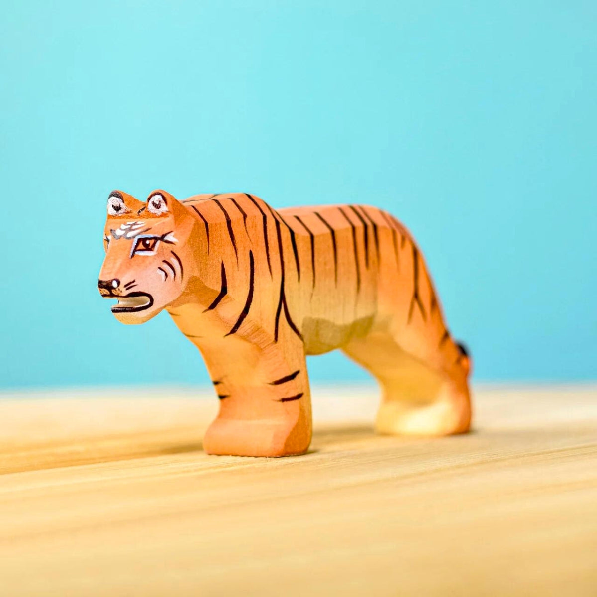 Bumbu Toys Wooden Animal - Tiger - Australia — Oskar's Wooden Ark