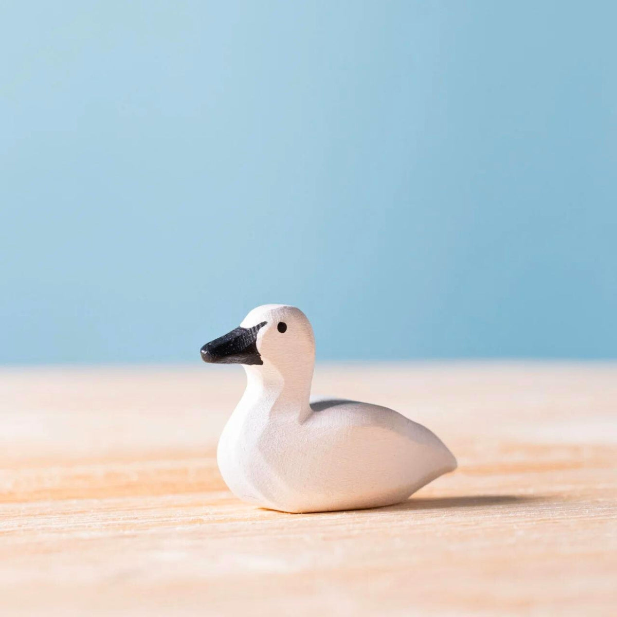 BumbuToys Wooden Bird - Swan Cygnet - Australia — Oskar's Wooden Ark