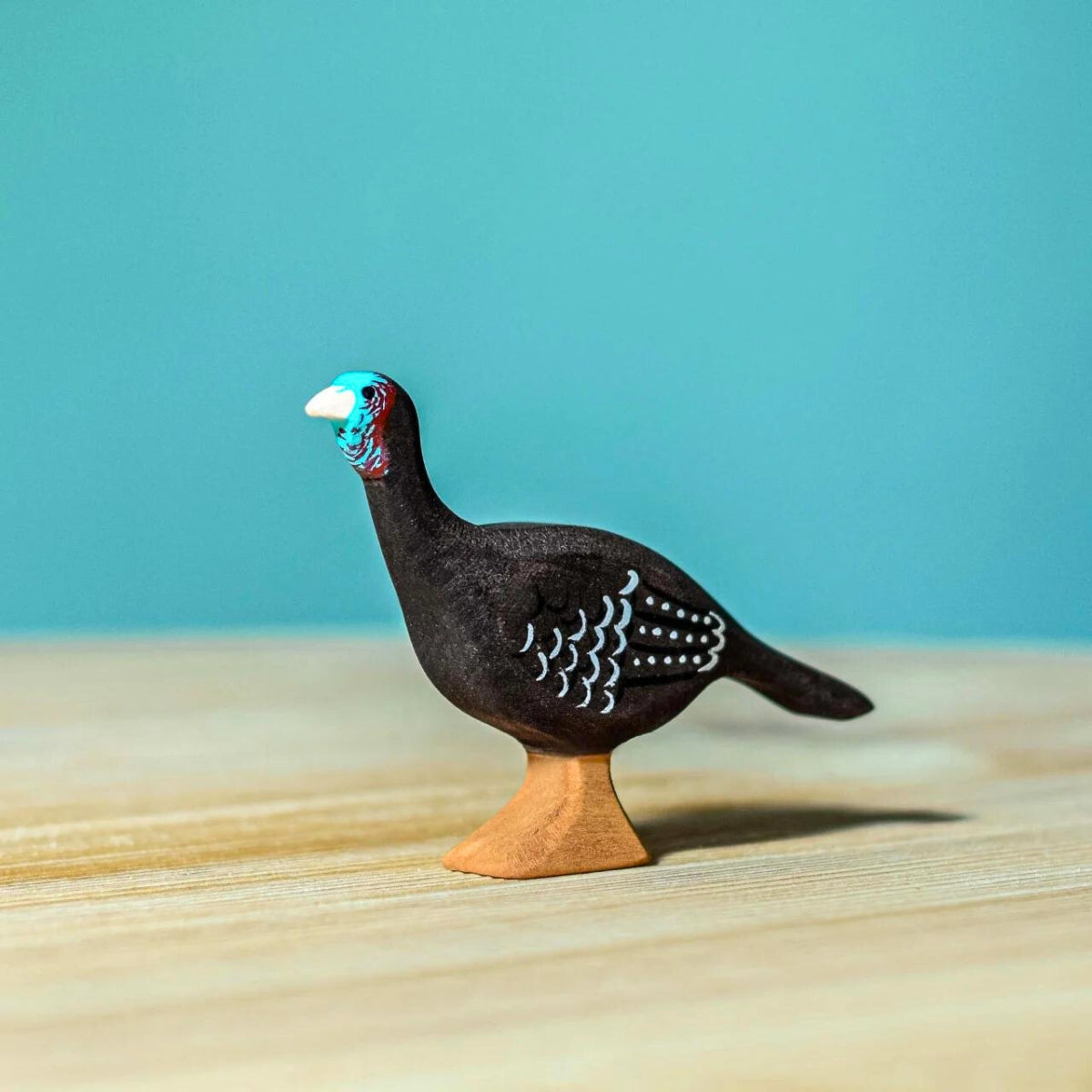 BumbuToys Wooden Bird - Turkey Hen - Australia — Oskar's Wooden Ark