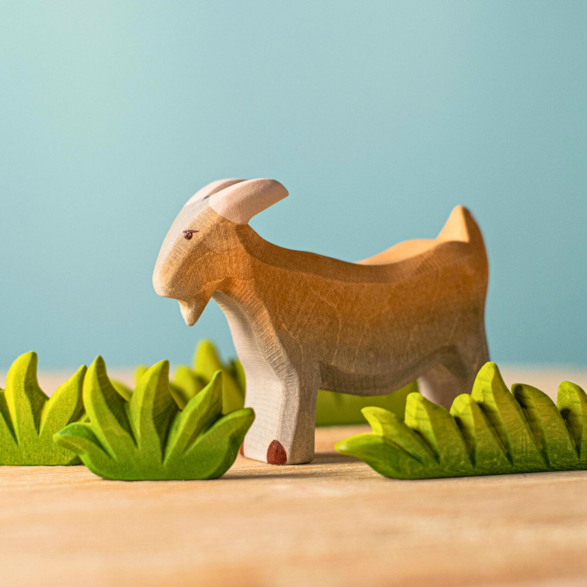 Bumbu Toys Wooden Animal - Billy Goat - Australia — Oskar's Wooden Ark
