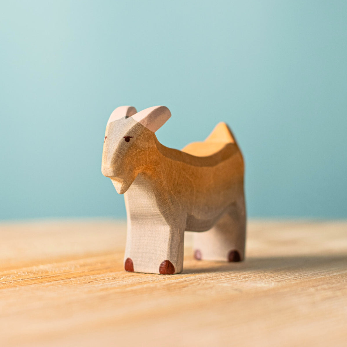 Bumbu Toys Wooden Animal - Billy Goat - Australia — Oskar's Wooden Ark