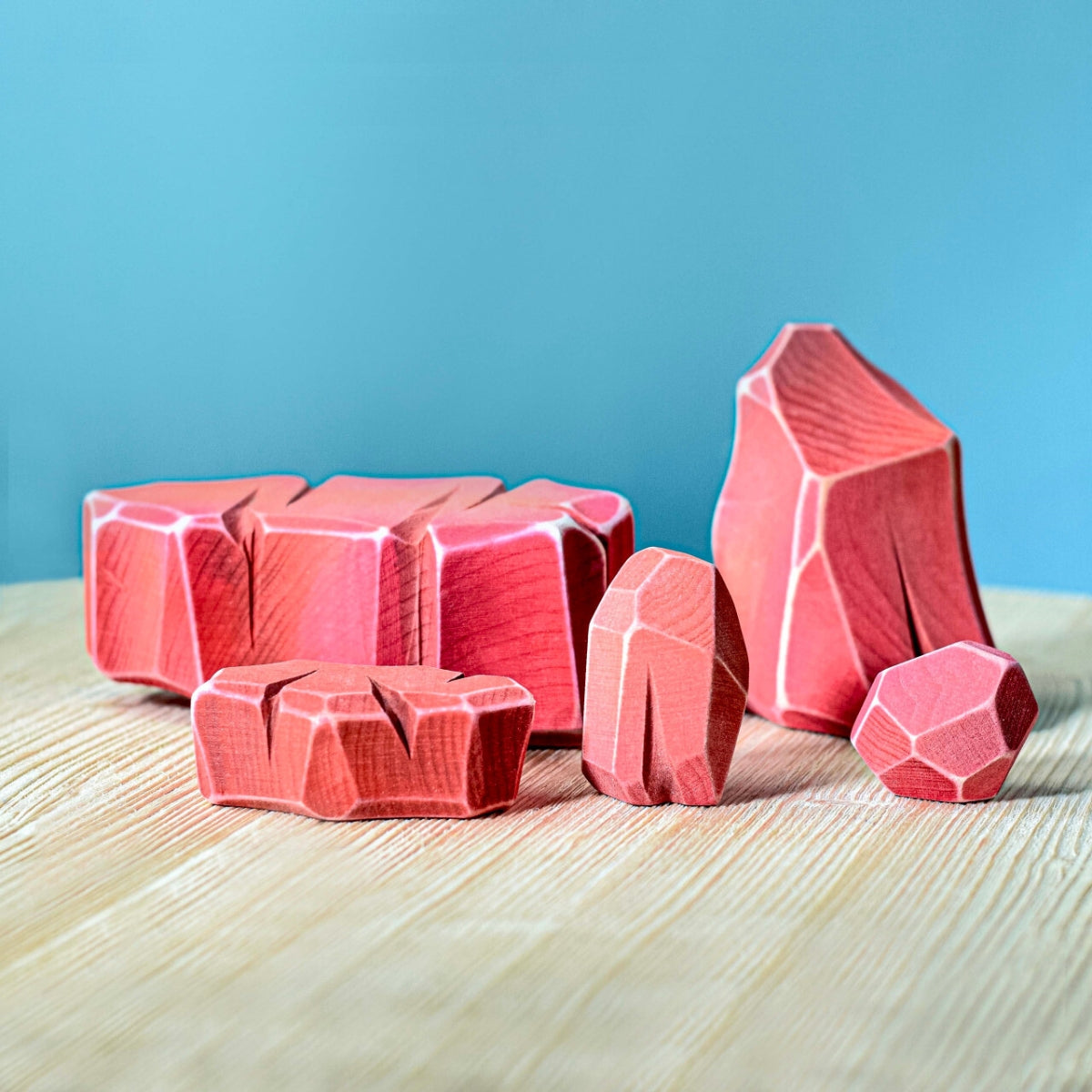 Bumbu Toys Wooden Figure Savanna Rocks - Australia — Oskar's Wooden Ark