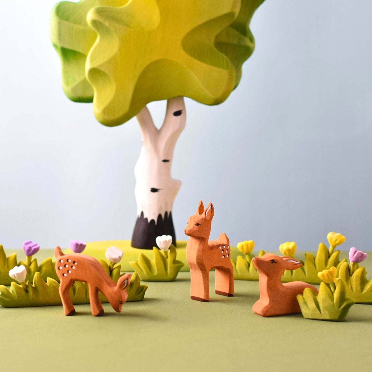 Bumbu Toys Wooden Figure - Grass Small - Australia — Oskar's Wooden Ark