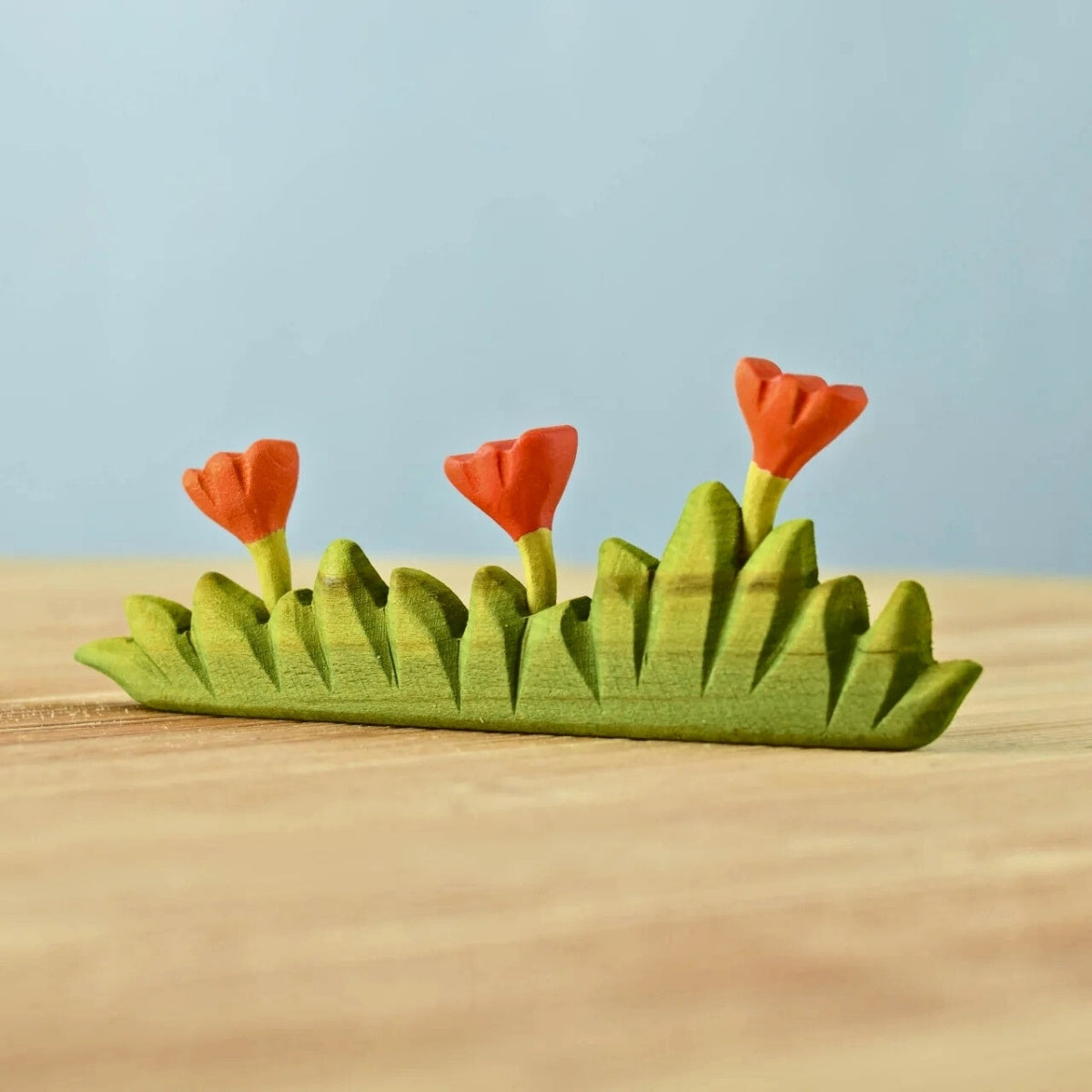 Bumbu Toys Wooden Grass with Flowers - Australia — Oskar's Wooden Ark