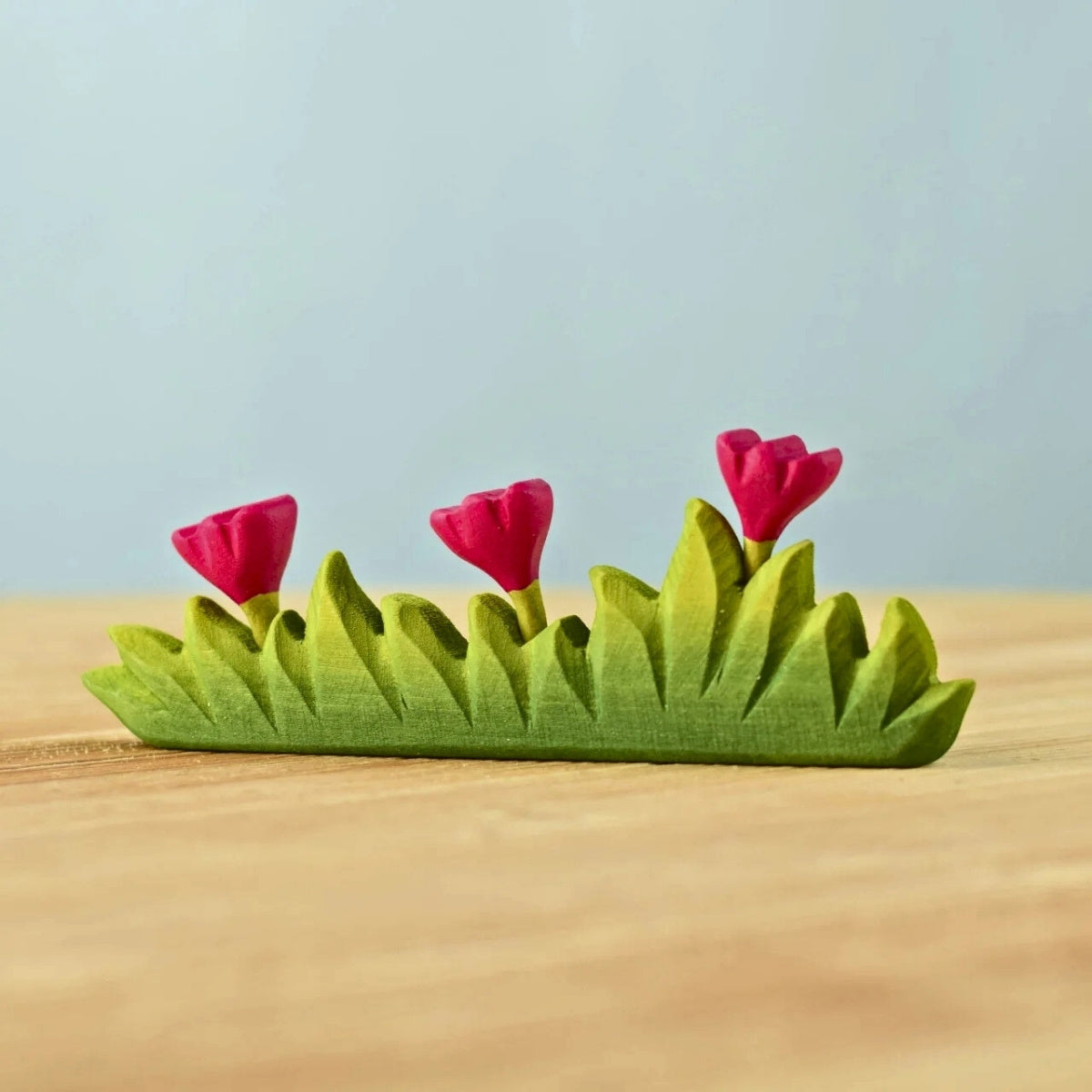 Bumbu Toys Wooden Grass with Flowers - Australia — Oskar's Wooden Ark