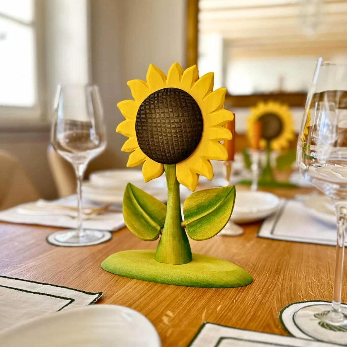 Bumbu Toys Wooden Sunflower - Large - Australia — Oskar's Wooden Ark