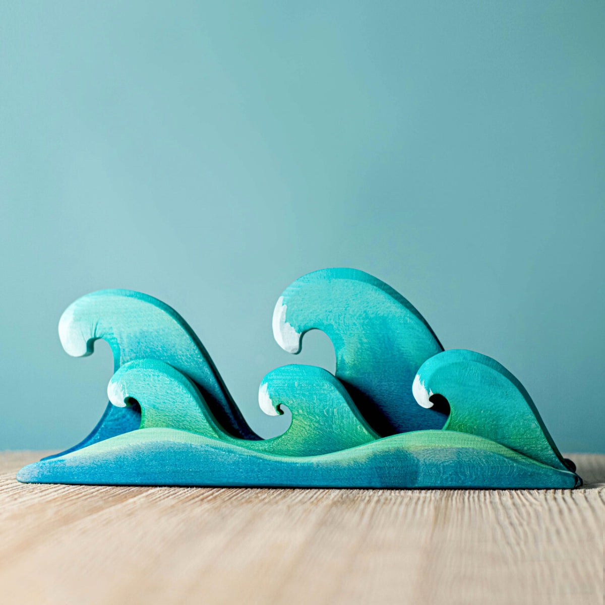 Bumbu Toys Wooden Figure - Ocean Waves - Australia — Oskar's Wooden Ark