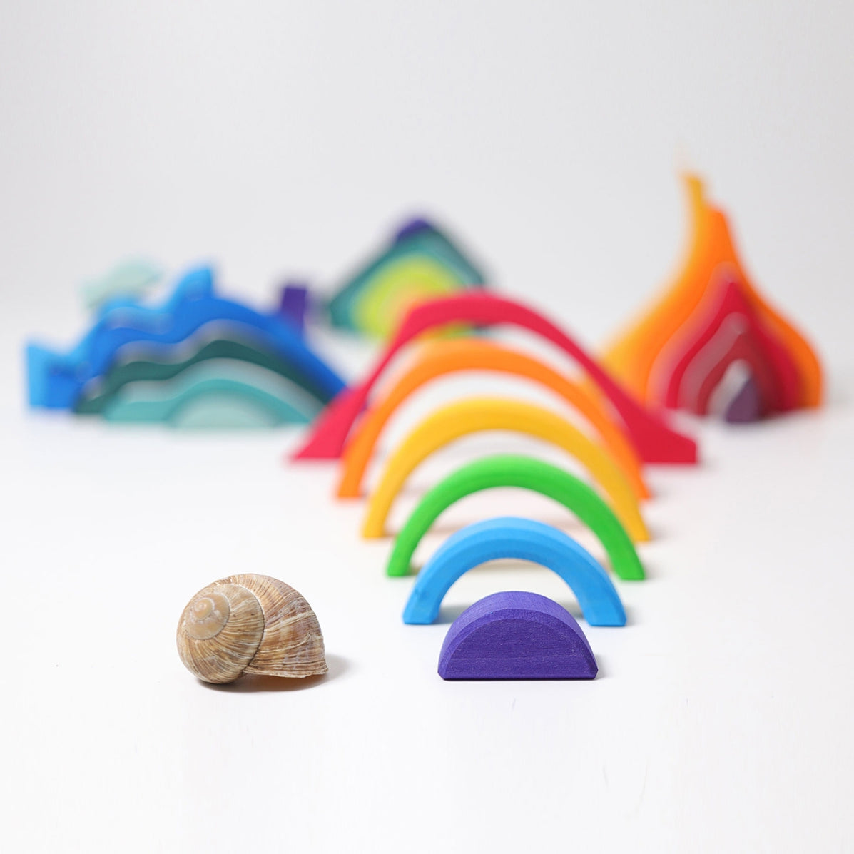 Grimm's Small 4 Elements Building Set - Oskar's Wooden Ark, Australia
