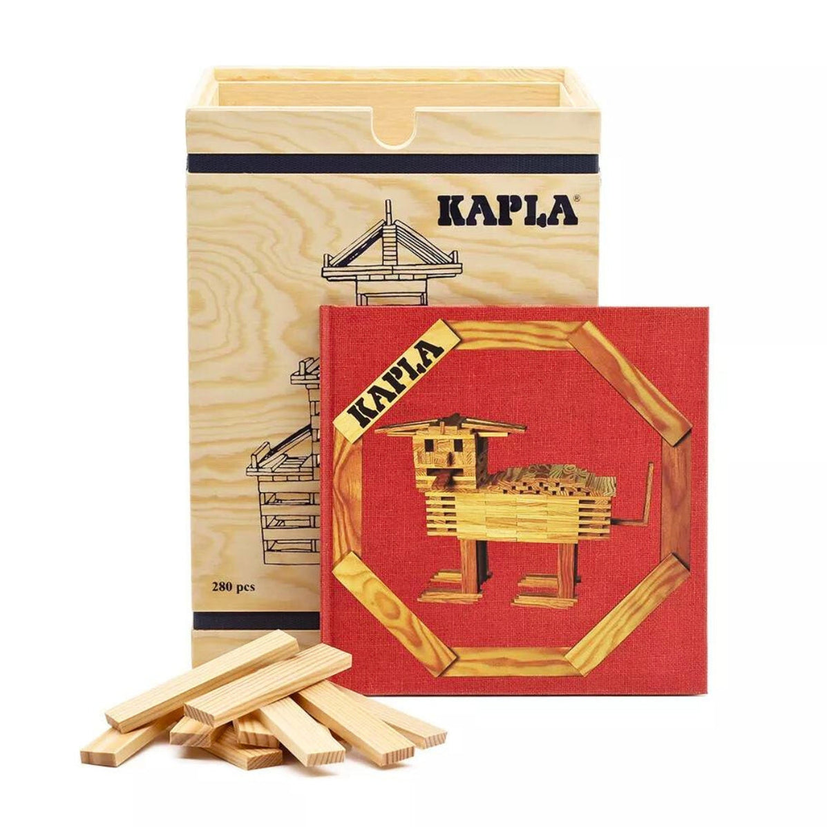 KAPLA Building Planks Set - 280 Pcs. - Australia — Oskar's Wooden Ark