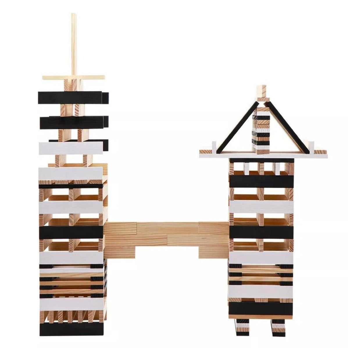 KAPLA Building Planks Set - Black & White - Australia — Oskar's Wooden Ark