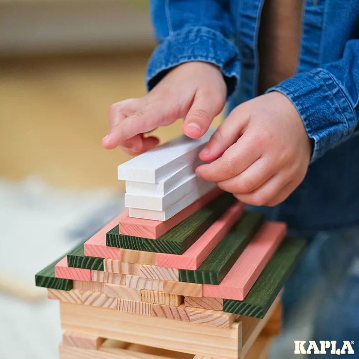 KAPLA Building Planks Set - Spring, 200pcs. - Australia — Oskar's Wooden Ark