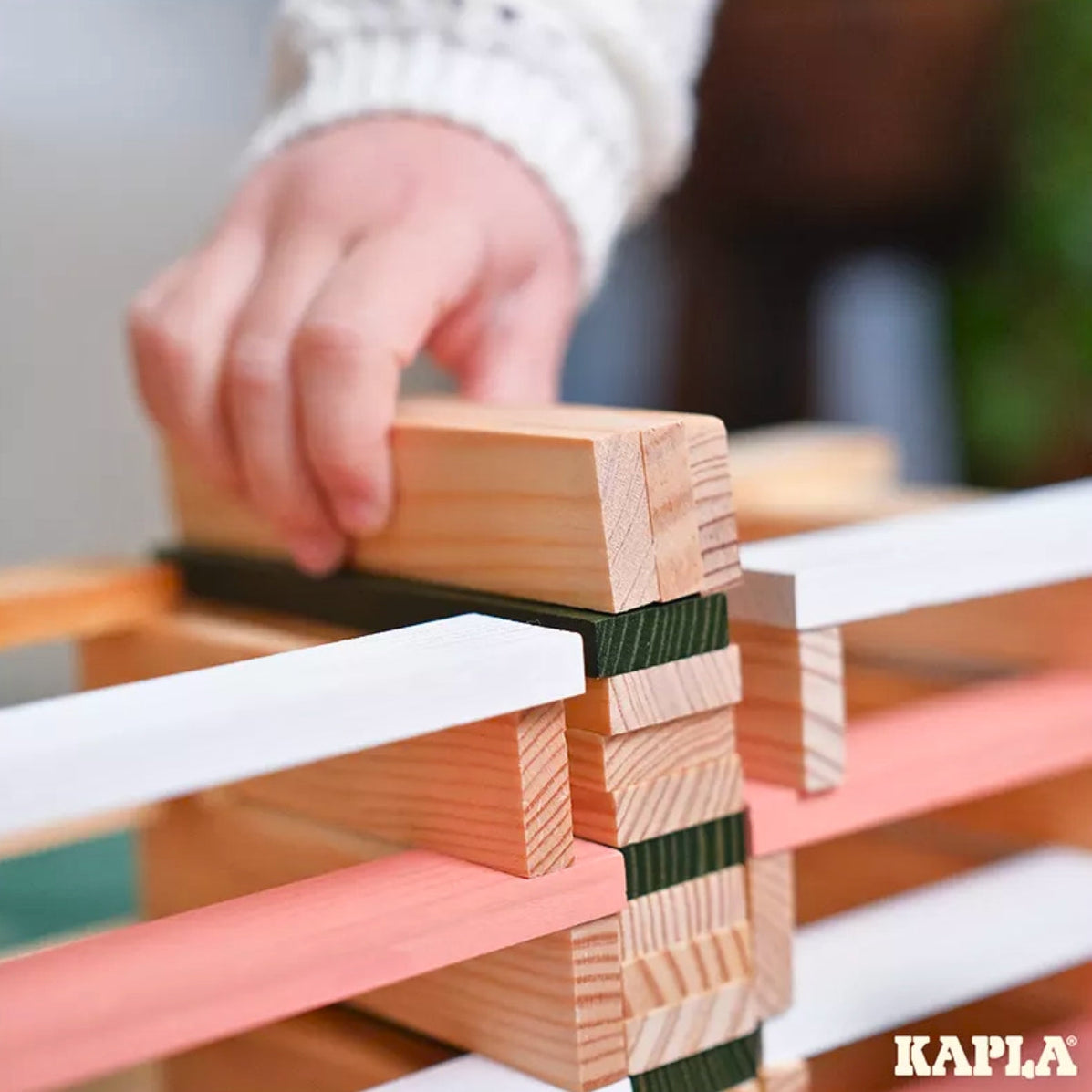 KAPLA Building Planks Set - Spring, 200pcs. - Australia — Oskar's Wooden Ark