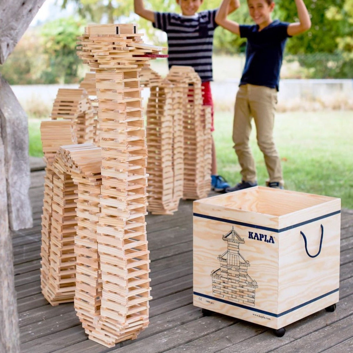KAPLA Building Planks Set - 1000 Pcs. - Australia — Oskar's Wooden Ark