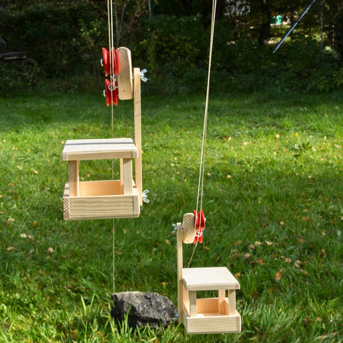 Kraul Big Wooden Cable Car Toy Set - Australia — Oskar's Wooden Ark