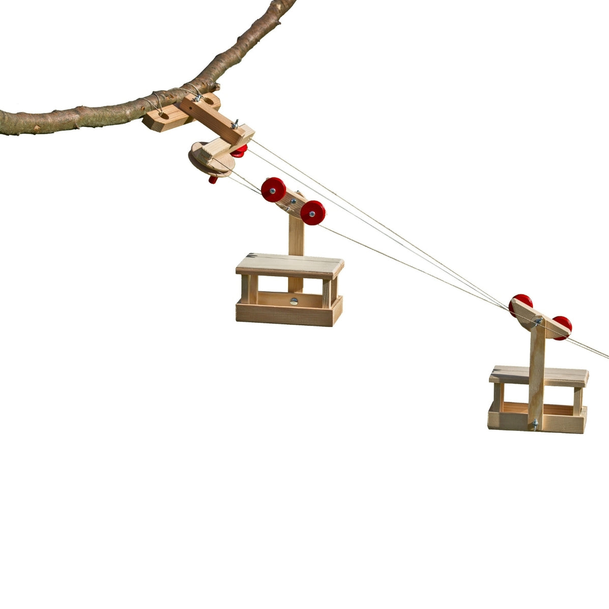 Kraul Big Wooden Cable Car Toy Set - Australia — Oskar's Wooden Ark