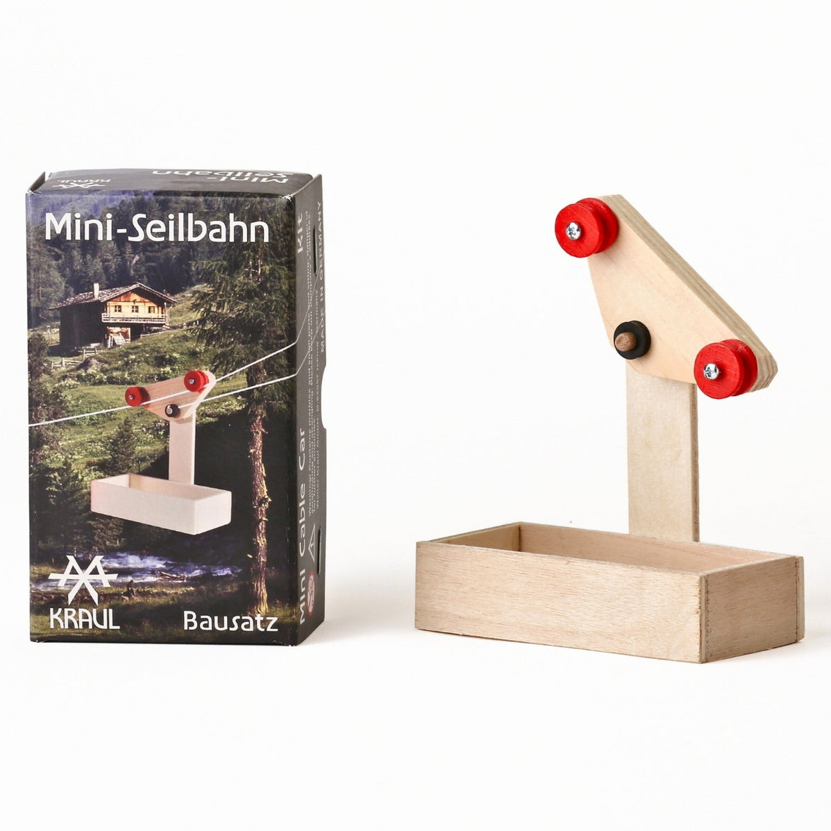 Kraul Mini Wooden Cable Car Toy Set - Australia — Oskar's Wooden Ark