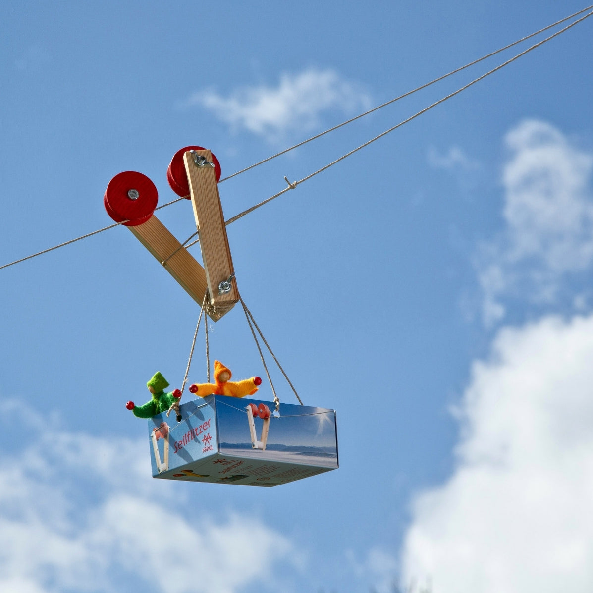 Support for Cable Car Rope Runner - Australia — Oskar's Wooden Ark