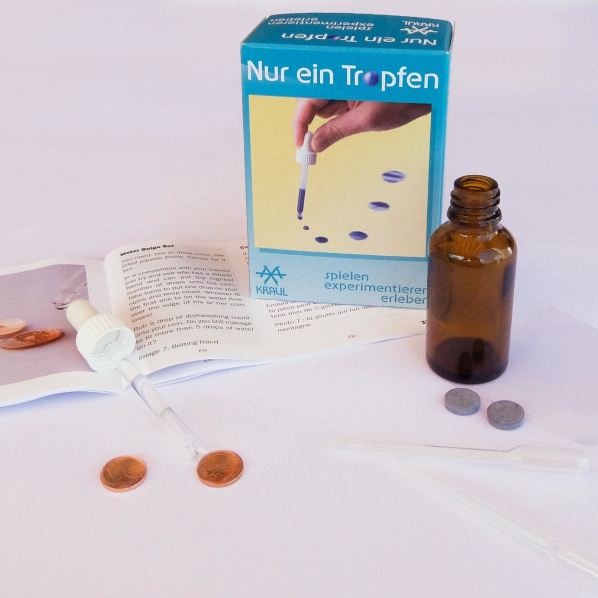 Kraul Dropper Set, Science Kit for Kids - Australia — Oskar's Wooden Ark