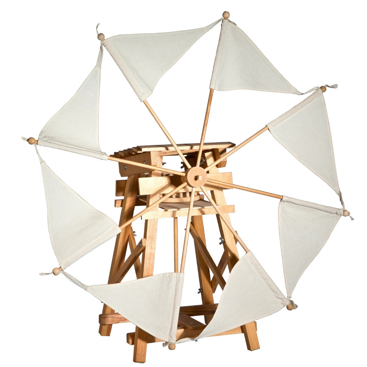 Kraul Wooden Sail Windmill - White - Australia — Oskar's Wooden Ark