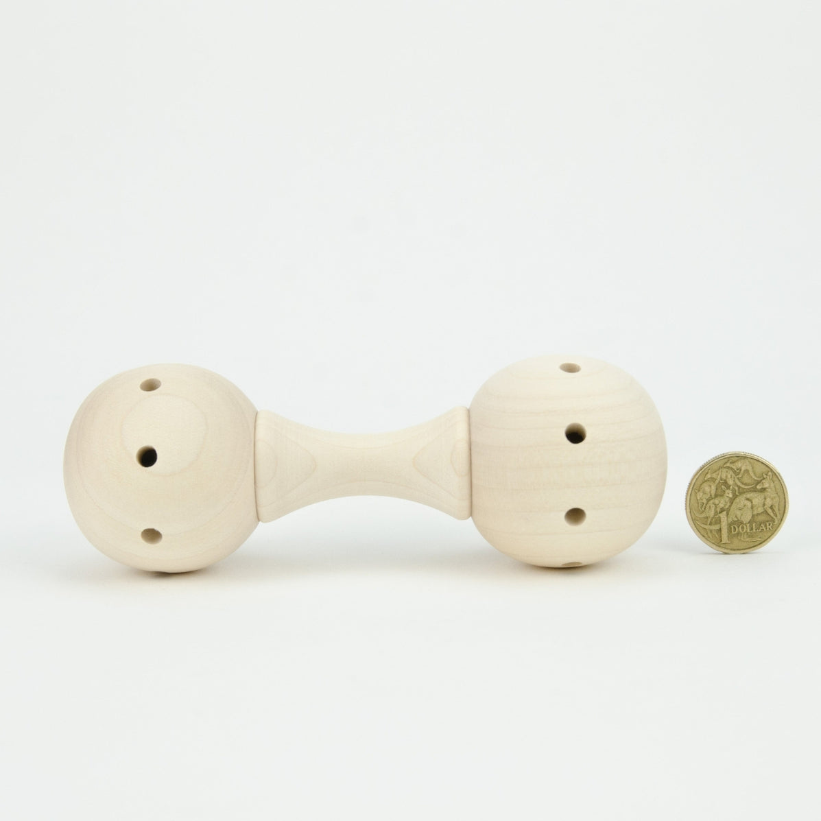 Mader Baby Rattle from Oskar's Wooden Ark