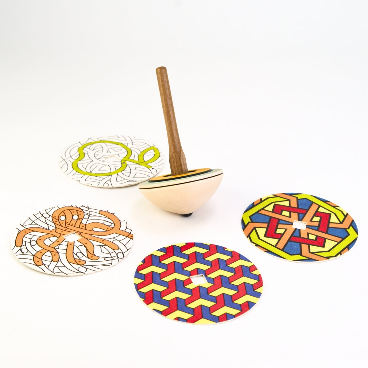 Mader Creative Spinning Top - Oskar's Wooden Ark, Australia