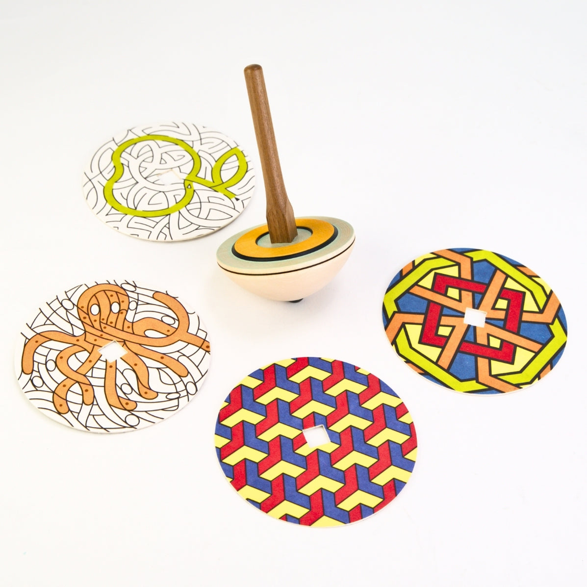 Mader Creative Spinning Top - Oskar's Wooden Ark, Australia
