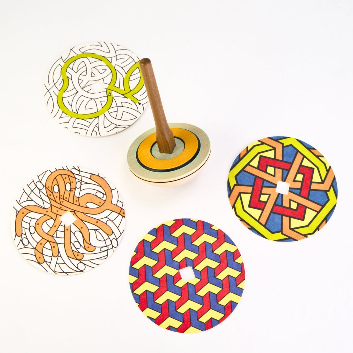Mader Creative Spinning Top - Oskar's Wooden Ark, Australia