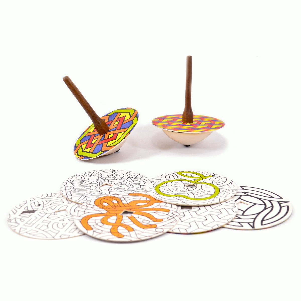 Mader Creative Spinning Top - Oskar's Wooden Ark, Australia