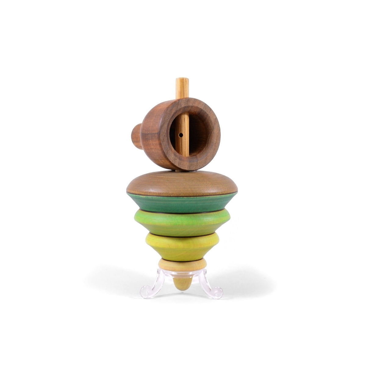 Mader Tree Spinning Top to Pull Off from Oskar's Wooden Ark