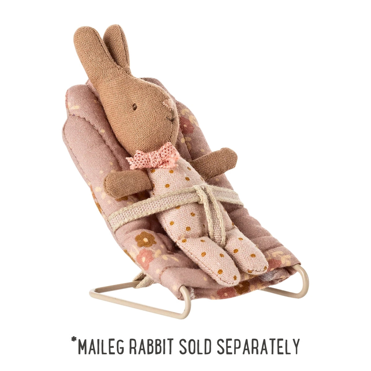 Maileg Baby Chair for My Rabbit - Pink - Australia — Oskar's Wooden Ark