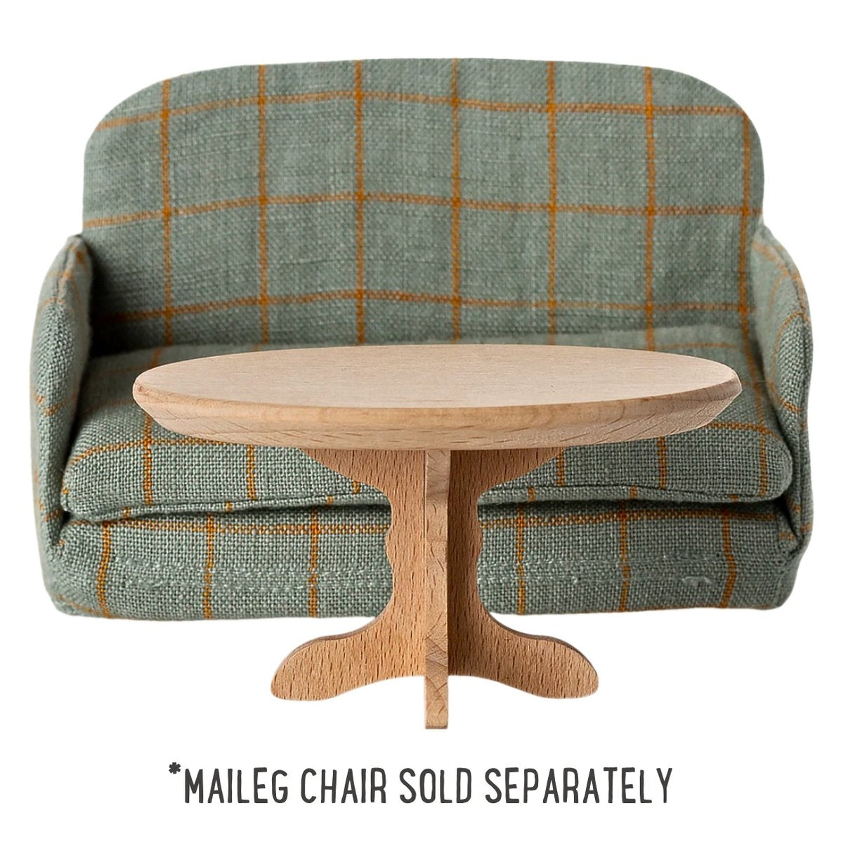 Maileg Wooden Oval Coffee Table, Mouse - Australia — Oskar's Wooden Ark