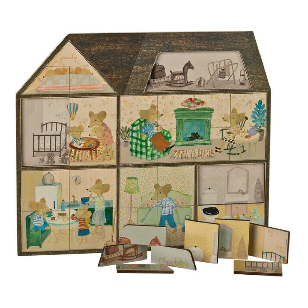 Maileg Mouse Farmhouse Puzzle - Australia — Oskar's Wooden Ark