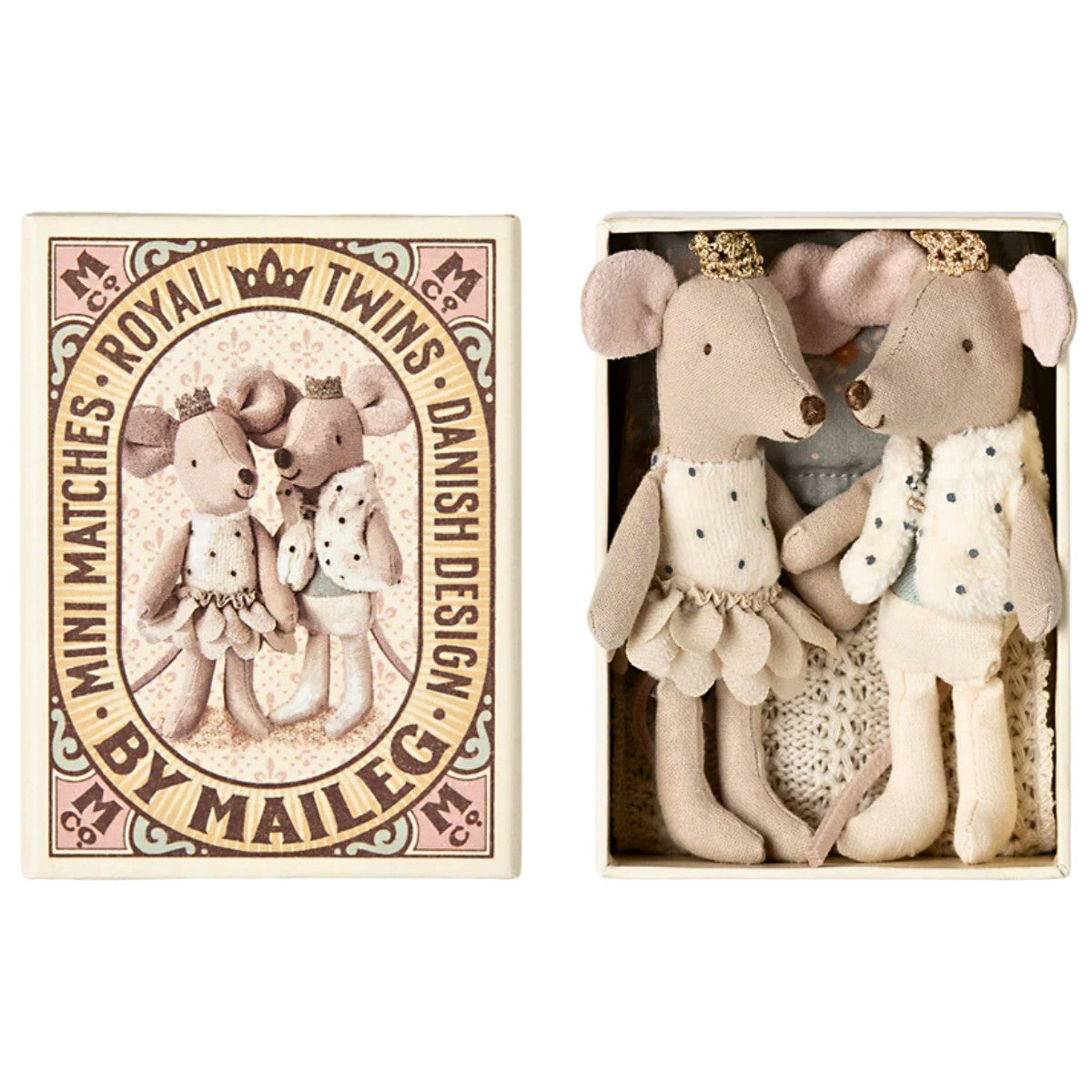 Maileg Royal Twin Mice in Matchbox - Australia — Oskar's Wooden Ark